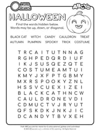 Halloween Activity Pages for Kids • ABCya!
