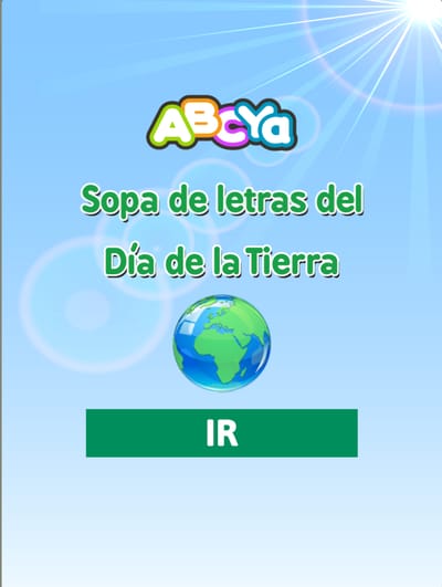 Sopa de letras del Día de la Tierra • ABCya