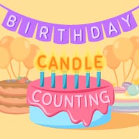 Birthday Candle Counting • ABCya!