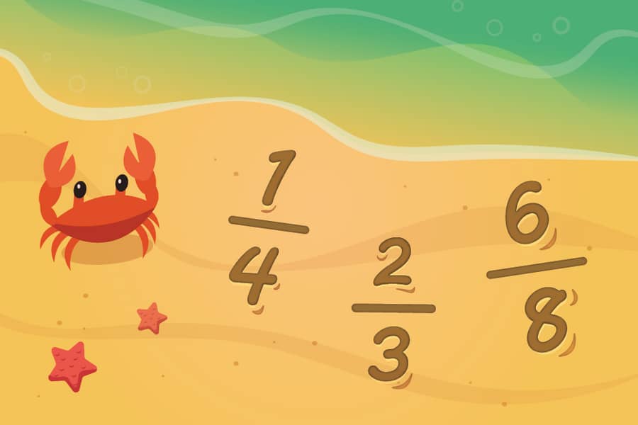 Summer Fraction Fun • ABCya!