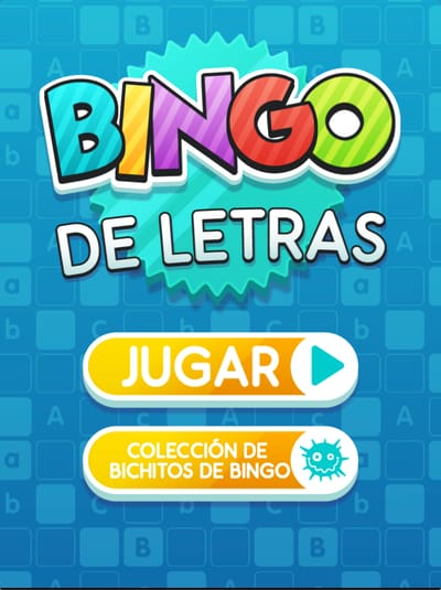 BINGO de letras • ABCya