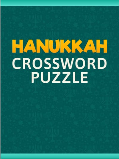 Hanukkah Crossword Puzzle - Learn Holiday Vocab & Facts • ABCya!